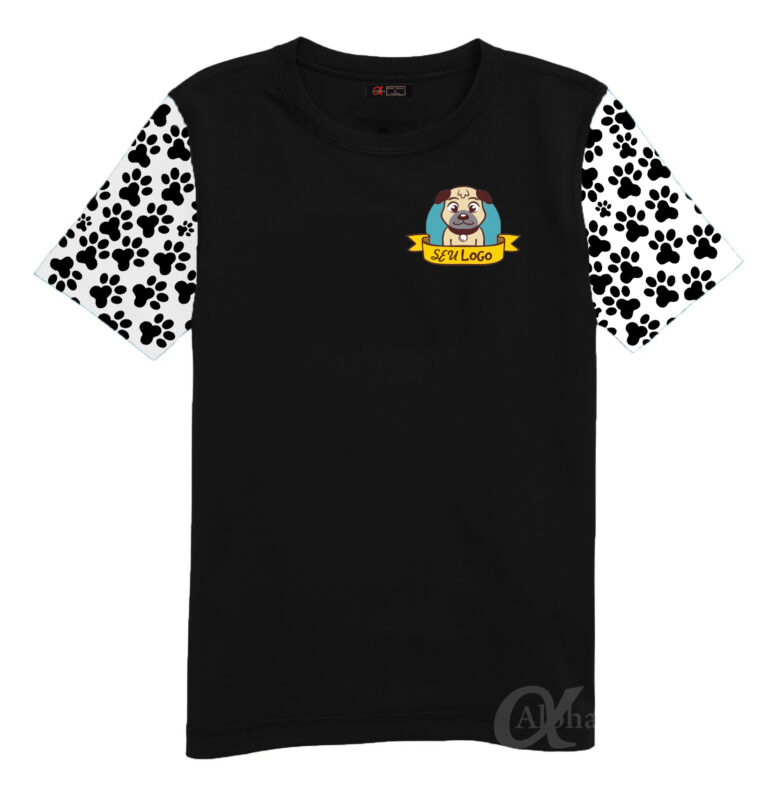 Camisetas Personalizadas modelo diferenciado para uniformes de Pet Shop ...