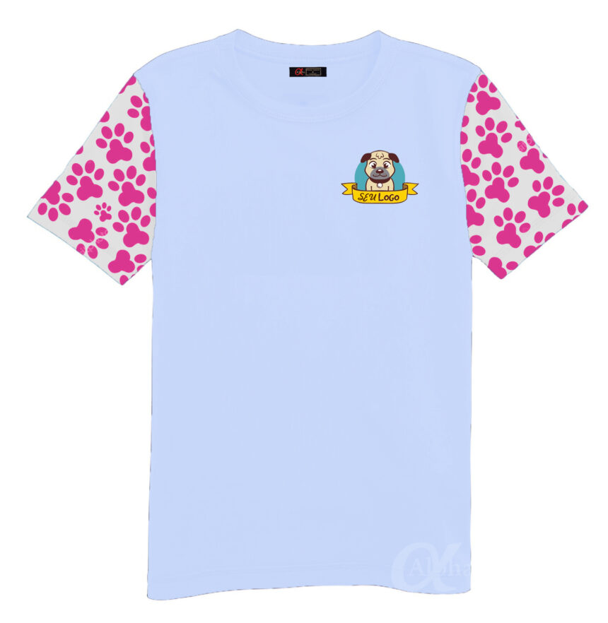 Camisetas Personalizadas modelo diferenciado para uniformes de Pet Shop ...